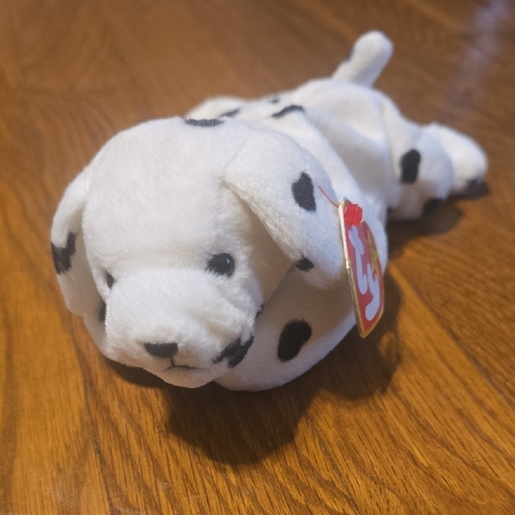Ty | Toys | Bogo Ty White And Black Dalmatian Plush Dog Toy | Poshmark